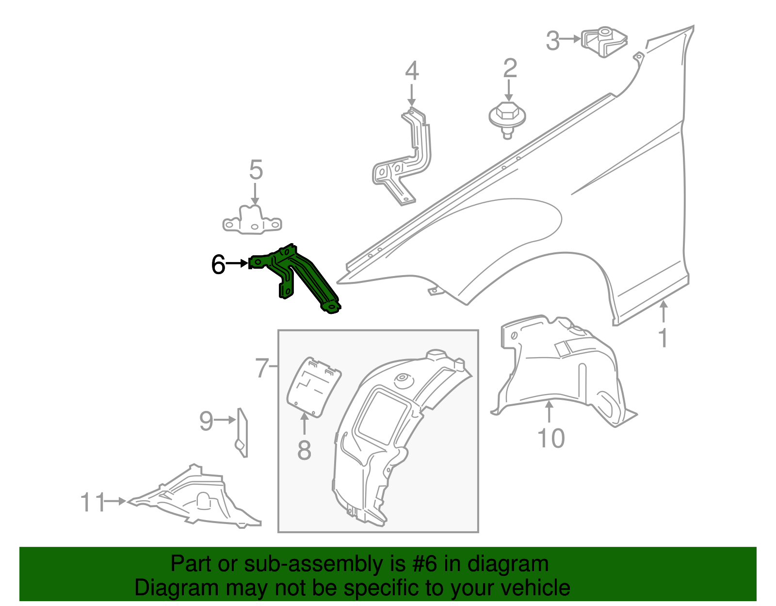 41358067657 - 2016-2021 BMW M2 Lower Bracket (41-35-8-067-657) | BMW of ...