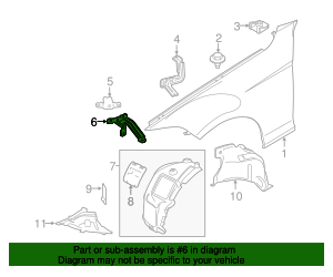 2014-2021 BMW | Lower Bracket | 41357284649 | BMW OEM Parts Store
