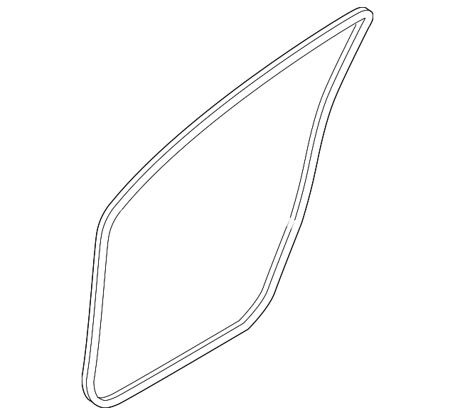 Genuine Toyota Weather-Strip On Body part# 62311-WB002 for 2016-2020 ...