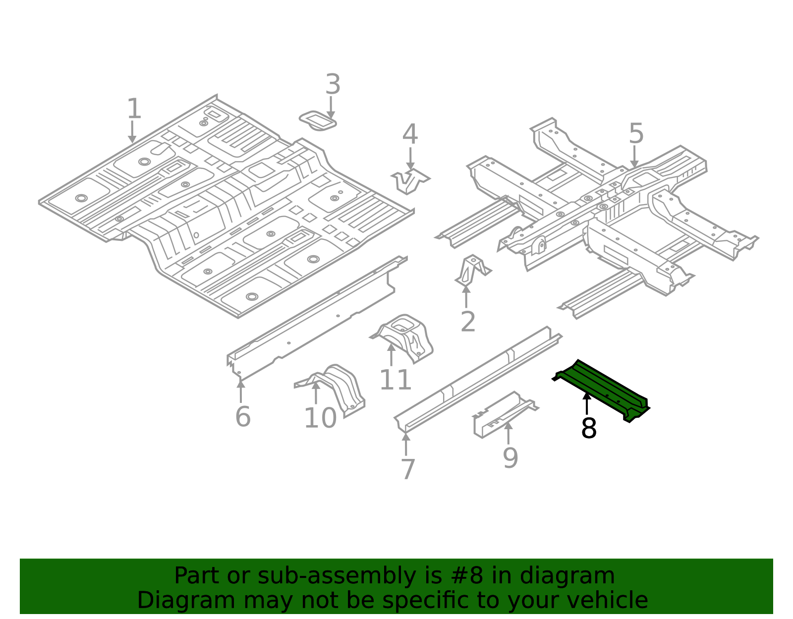 65245-2P500 - Cross-Member Kia.Parts Store