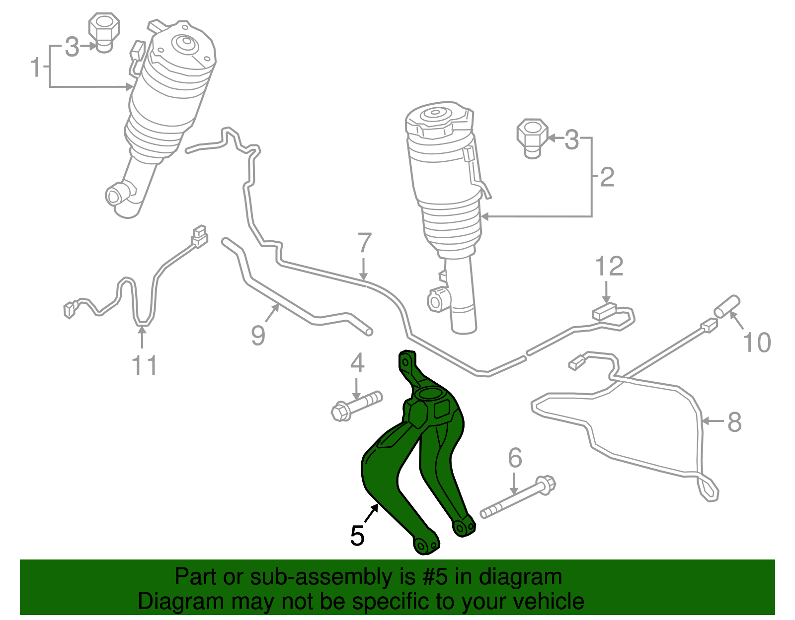31681984 - Fork - 2016-2020 Volvo | Volvo OEM Parts Direct