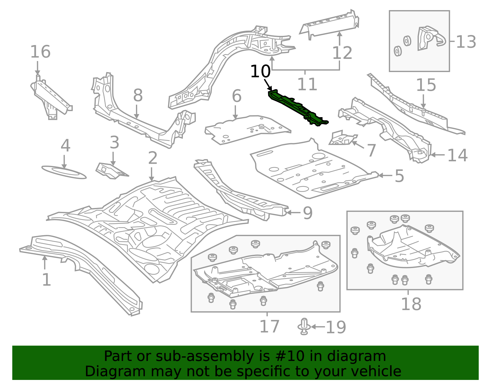 58308-53020 - High-Quality Rear Cross-Member for 2021-2025 Lexus ...