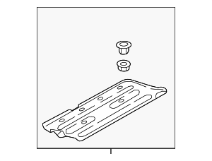 2019-2022 Hyundai Accent Under Cover 84225-H9000 | OEM Parts Online