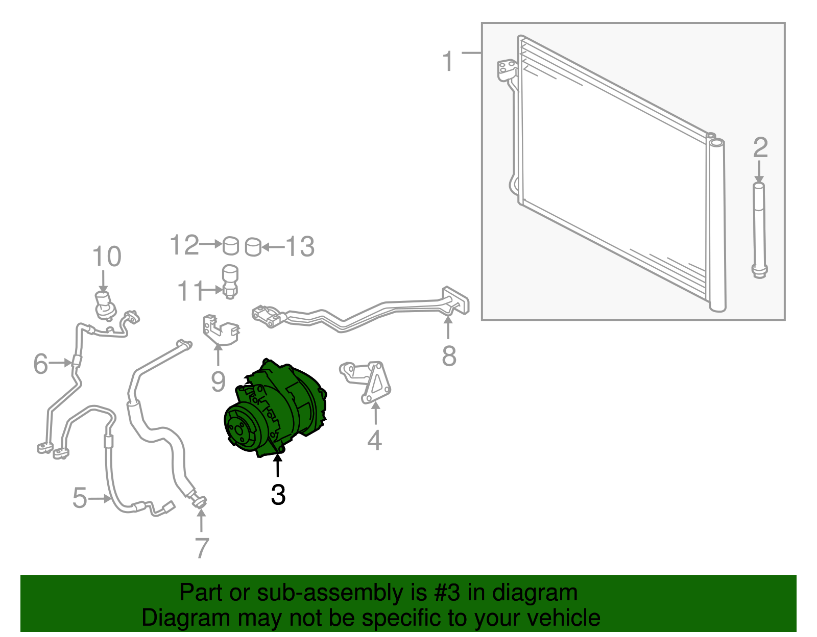 64-52-9-185-142 - 2007-2010 BMW X5 - Compressor | Buy BMW Parts Now
