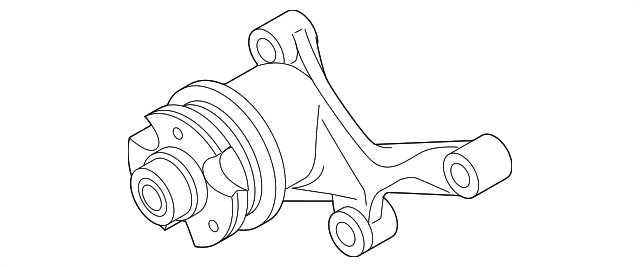 2018-2021 Ford F-150 | Engine Cooling Fan Pulley Bracket | JL3Z-8553-A ...