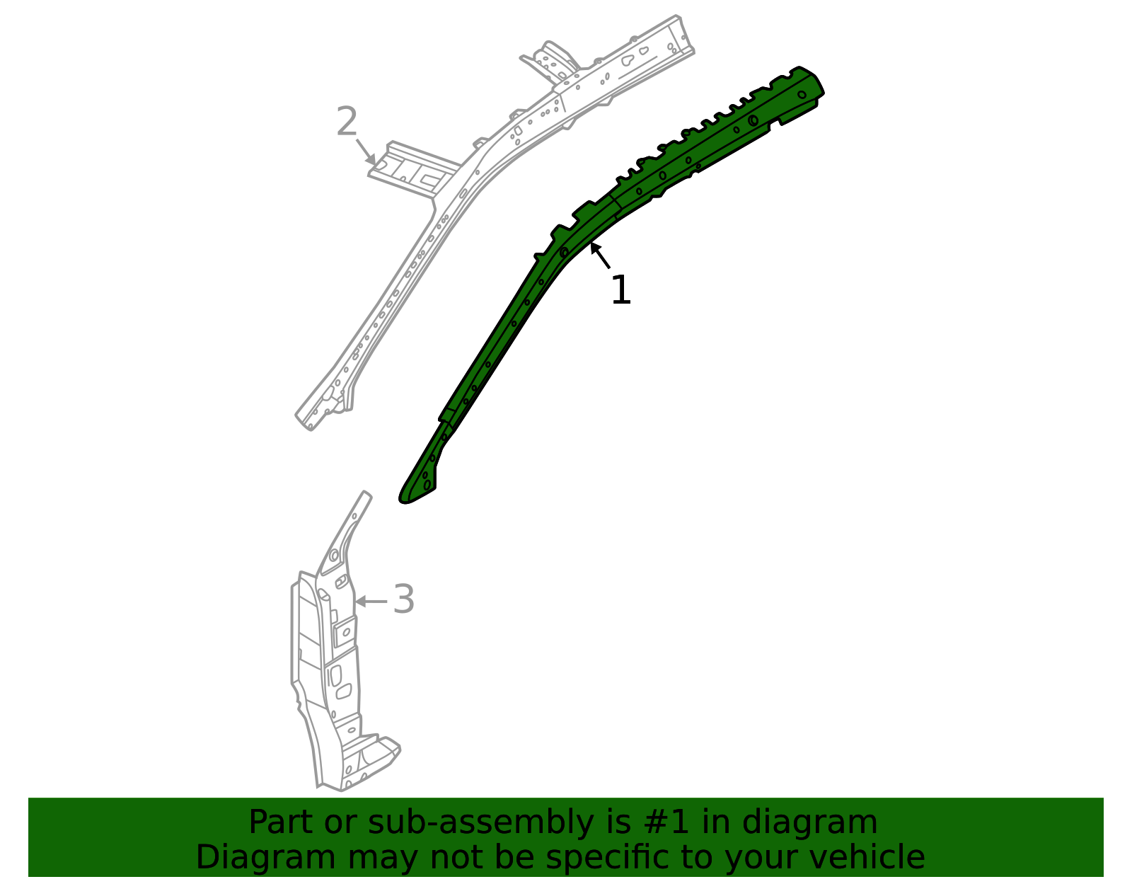 G6214-6RRMA - High-Quality Body A-Pillar Reinforcement for 2021-2022 ...