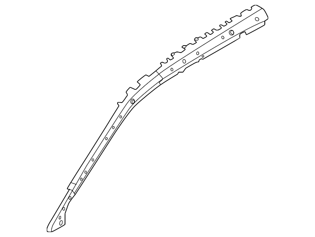 2021-2022 Nissan Rogue Windshield Pillar Reinforced G6214-6RRMA | Bill ...
