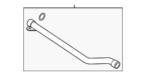 2016-2019 Land Rover Range Rover Sport By-Pass Pipe LR100354 | OEM ...