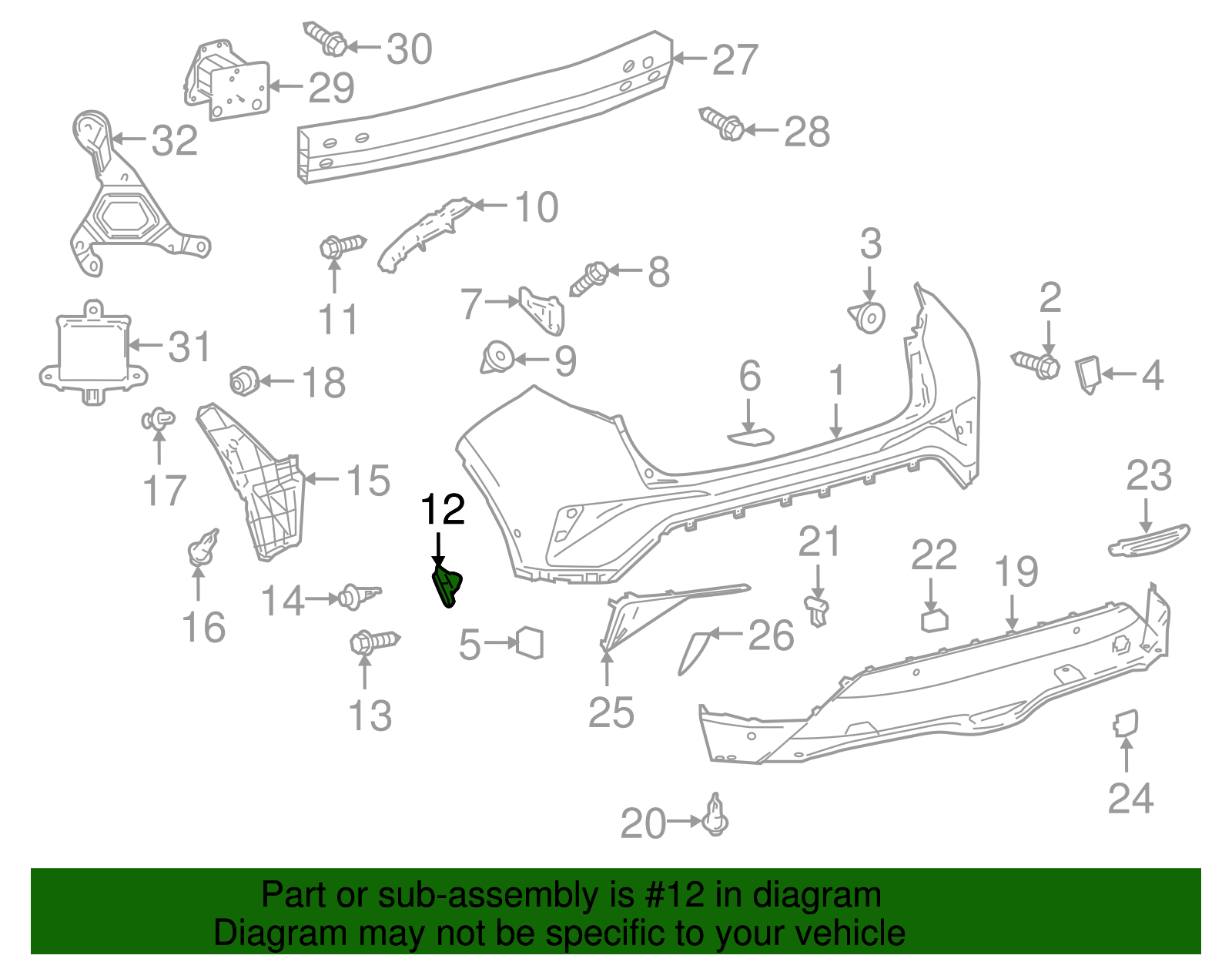52153-F4010 - Side Support - 2018-2022 Toyota C-HR | OEM Genuine Toyota ...