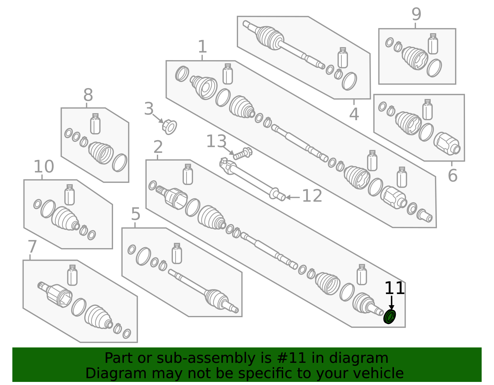 49536-M6000 - Dust Seal 2023 Kia Niro | Kia.Parts Store