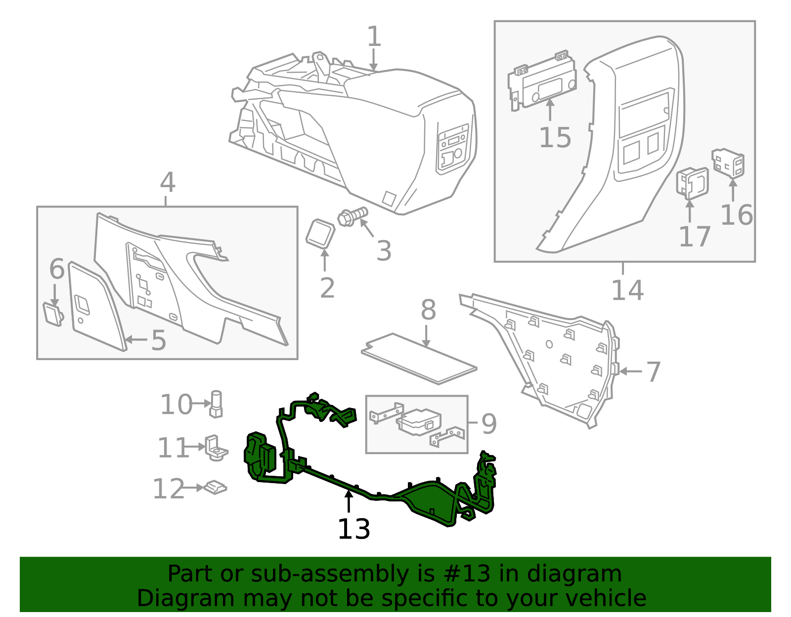 Buy Genuine GM Auto Parts - Harness (Part # 84659796) | GM Parts Store