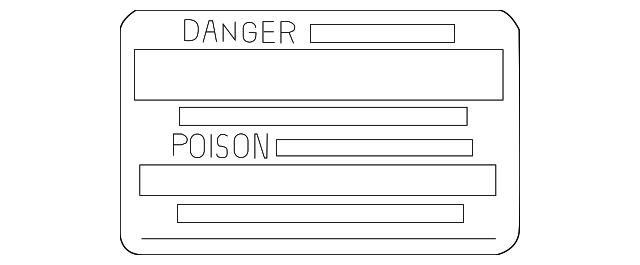 FA01-69-064D - 1988-2024 Mazda - Label | Mazda Part Direct
