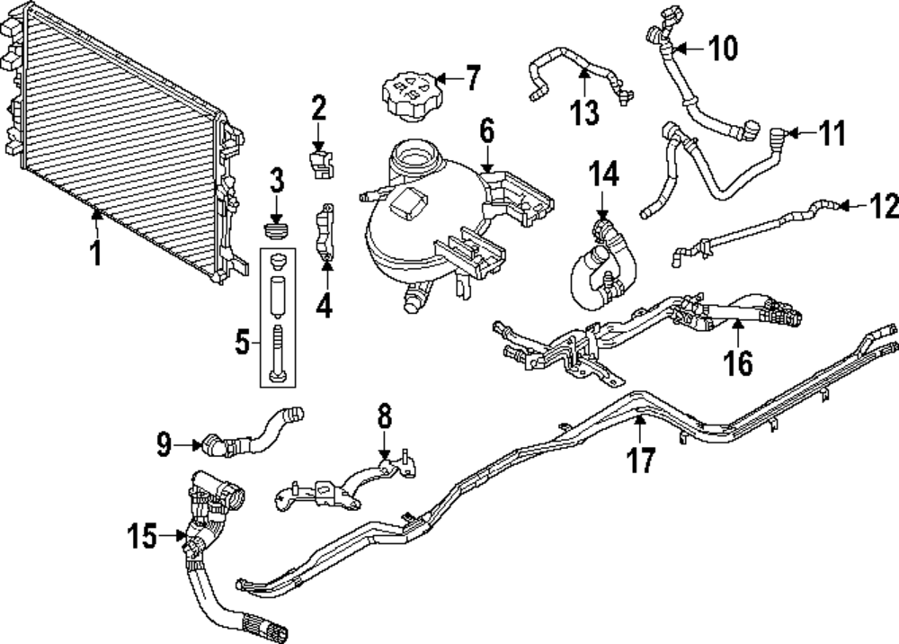 2024-2025 Dodge Hornet Hose 68475479AA | Mopar Parts Canada