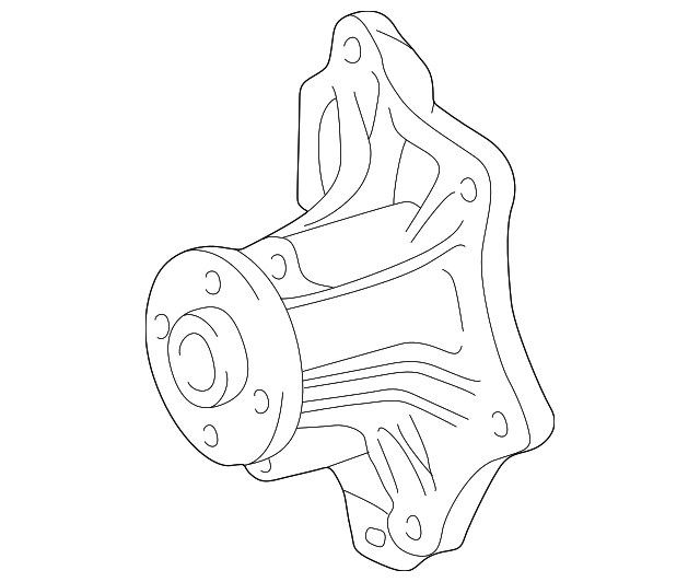 2001-2015 Toyota Engine Water Pump 16100-28041 | OEM Parts Online