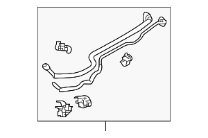 Genuine Toyota Tube Assembly part# 88840-08150 for 2004-2009 Toyota ...