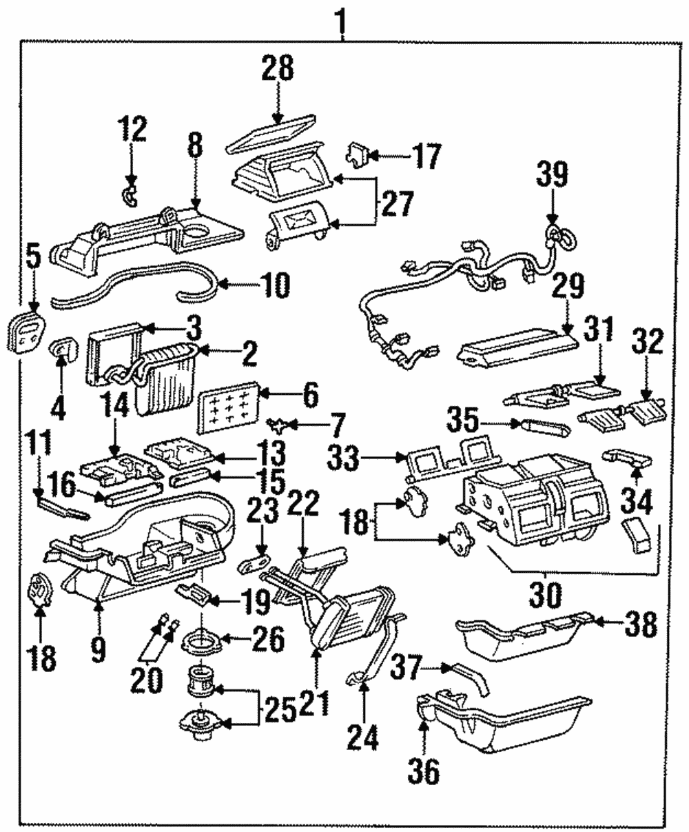 1991-1997 GM Heating and Air Conditioning Blower Control Module ...