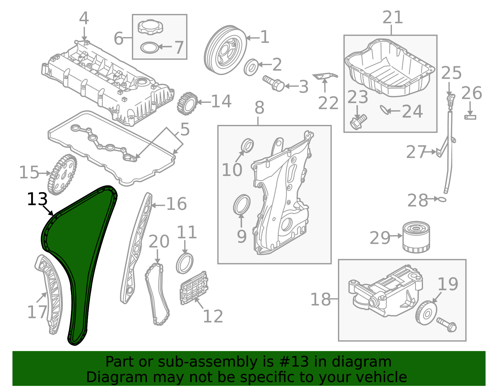24322-25050 - Engine Timing Chain 2006-2016 Kia | Kia.Parts Store