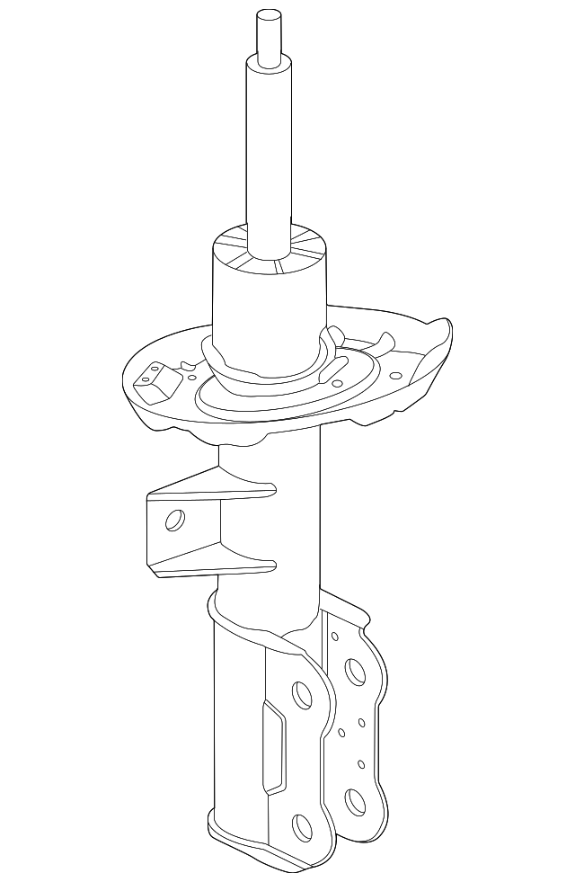 Hyundai - 54650-L1810 - Strut - 2021-2023 Hyundai Sonata | OEM Hyundai ...