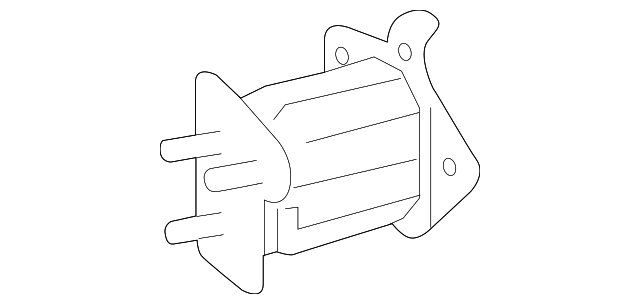 2010-2024 Toyota 4Runner Bumper Impact Bar Bracket (Right, Front) 52025 ...