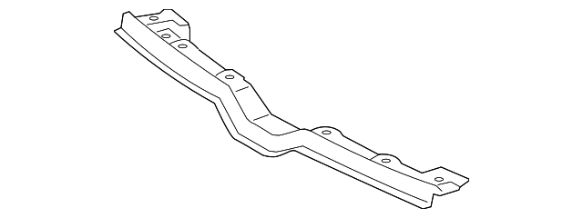 52521-35060 - Bumper Cover Support Rail (Front, Upper) 2014-2024 Toyota ...