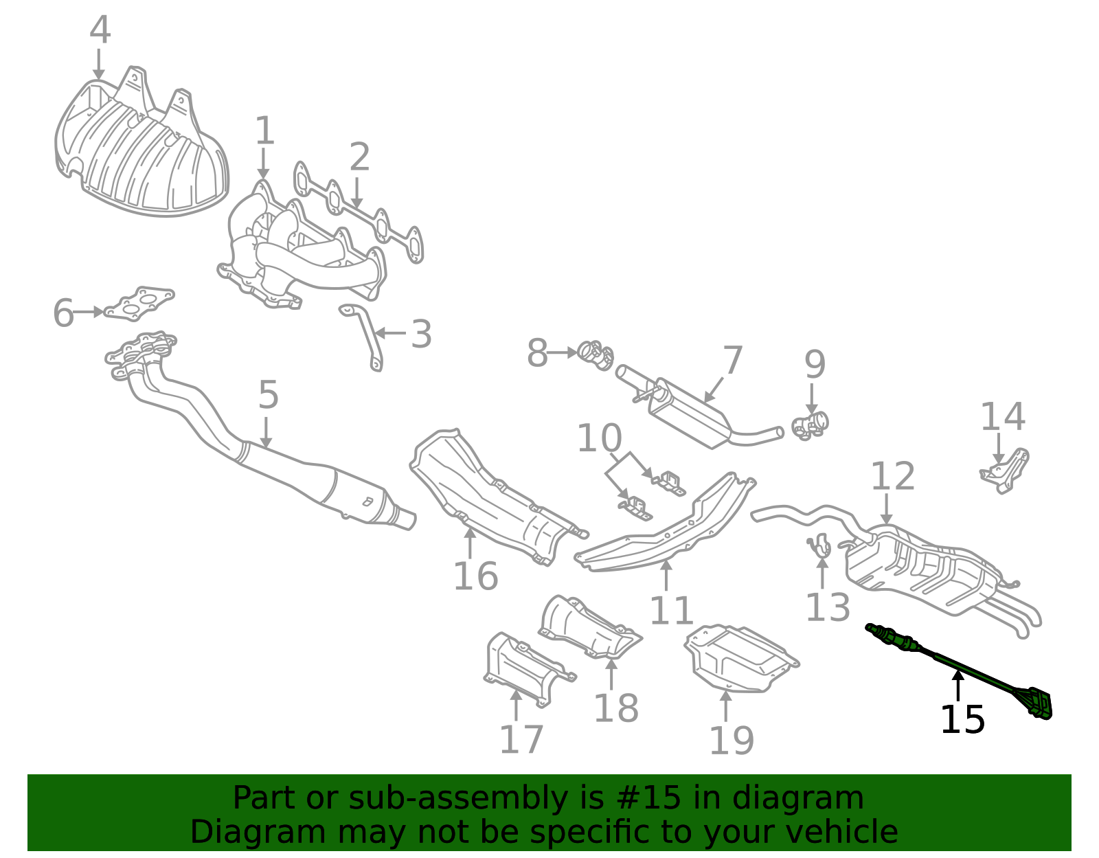 Oxygen Sensor 06A-906-262-BG | OEM Parts Online
