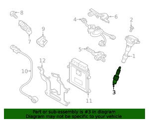 2017-2025 Genesis Spark Plug 18852-09070 | OEM Parts Online