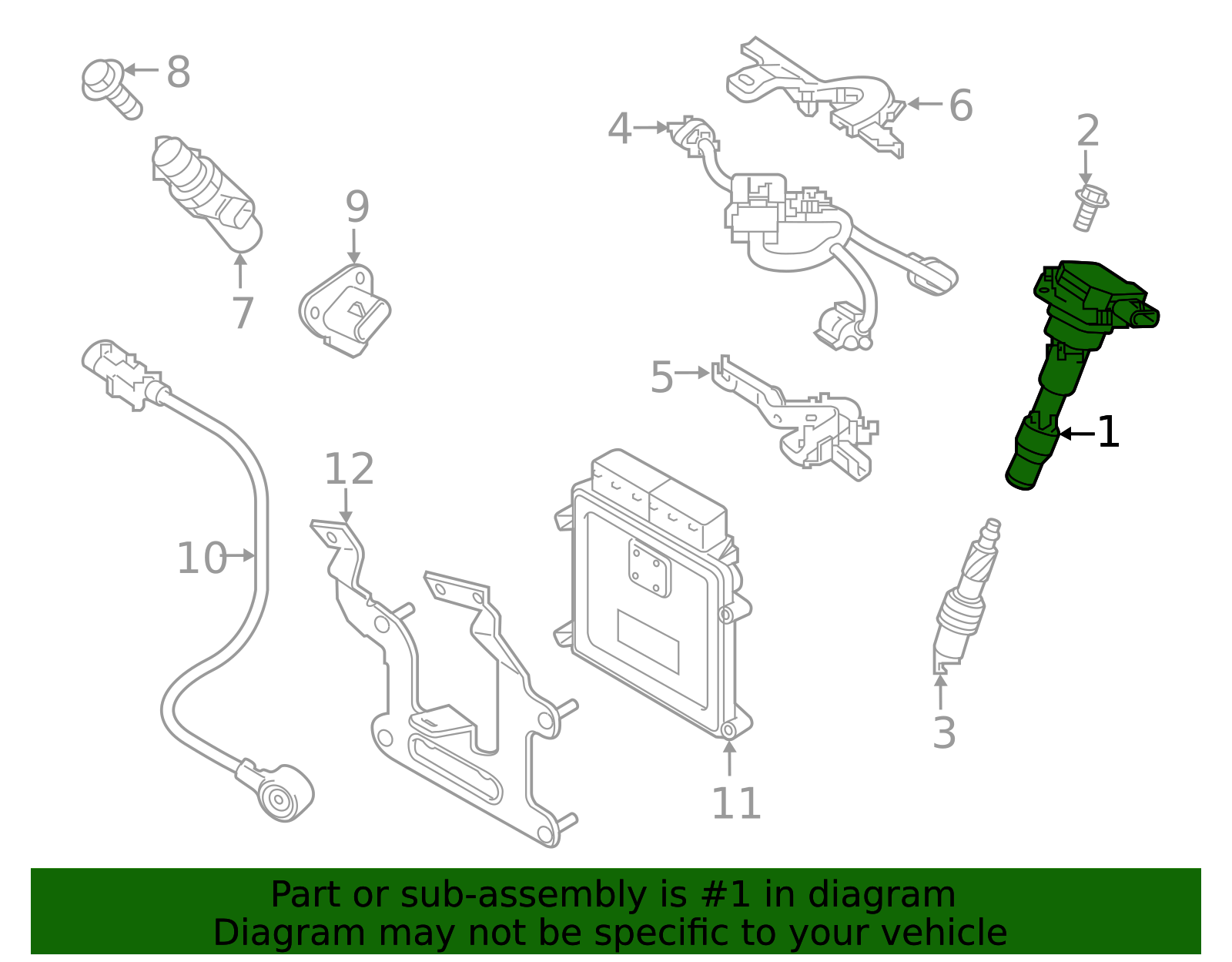 27310-3L030 - 2017-2024 Hyundai - Ignition Coil | Conicelli Hyundai