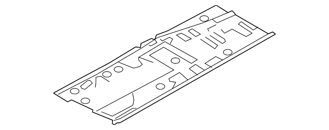2019-2025 Volkswagen Floor Pan 5Q0-803-206-B | QuirkParts