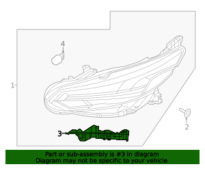 2020-2025 Nissan Sentra Bracket 26042-6LB5A | Nissan Parts Central