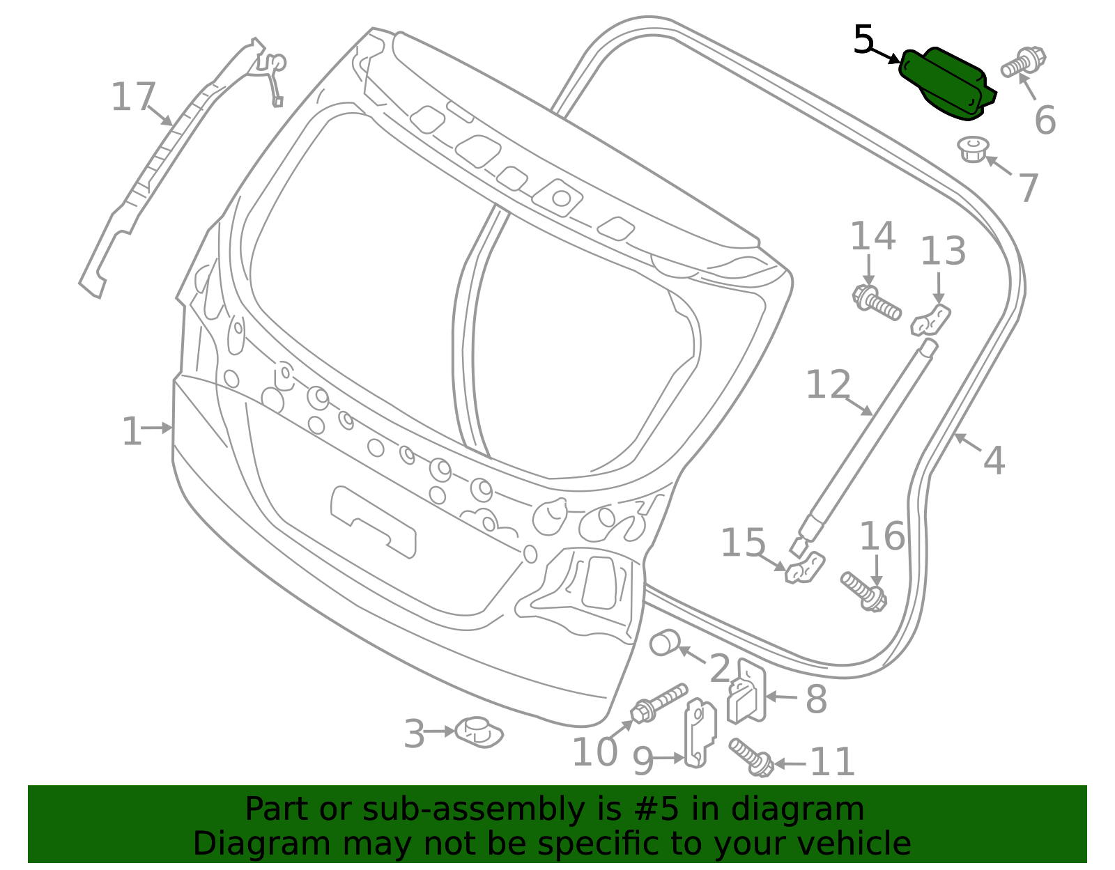 2013-2019 Hyundai Hinge 79710-2W000 | MotorMotor