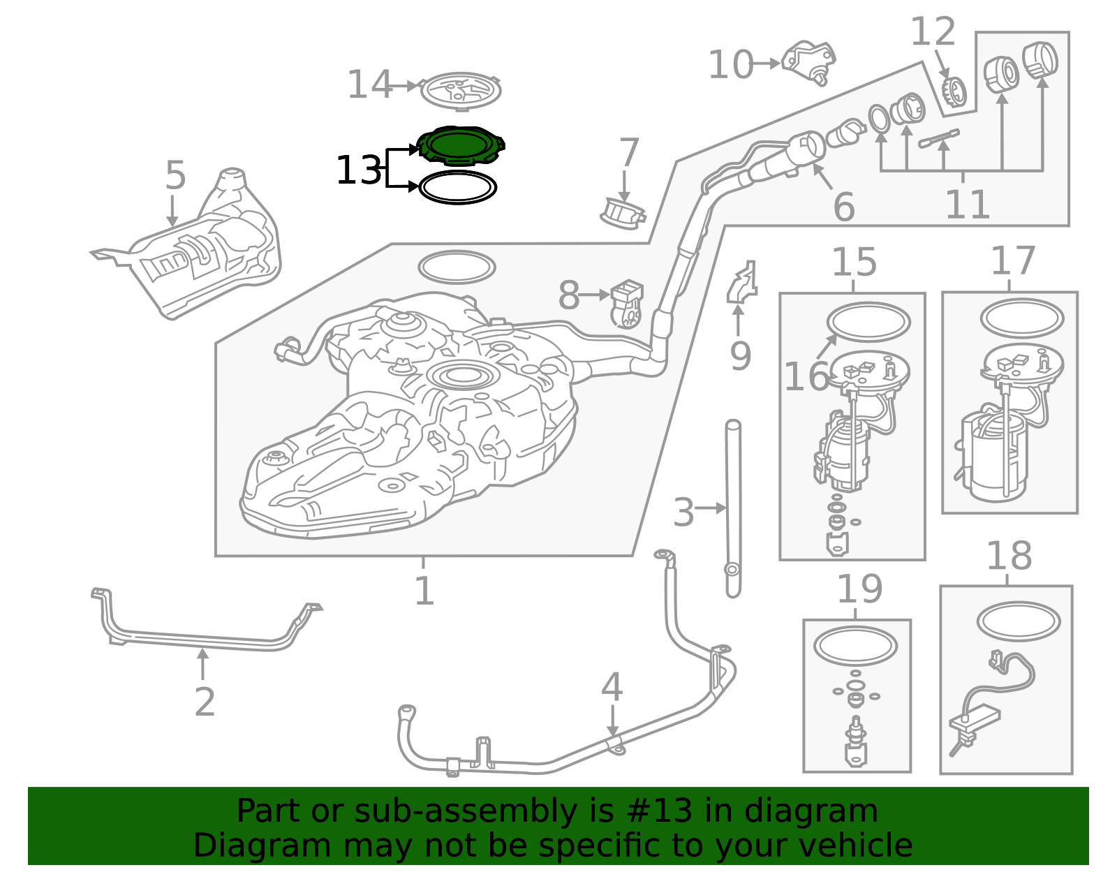 17046-TLA-A01 - High-Quality Lock Retainer for AutoNation Parts