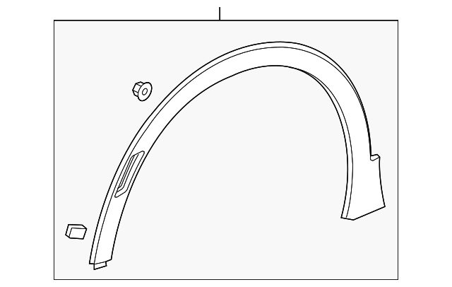 2021-2023 Buick Envision Wheel Opening Molding 85109284 | Shop Matick ...