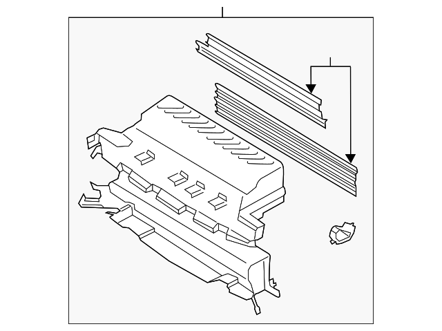 GV4Z-8475-A - Radiator Shutter Assembly 2017-2019 Ford Escape | Ford ...