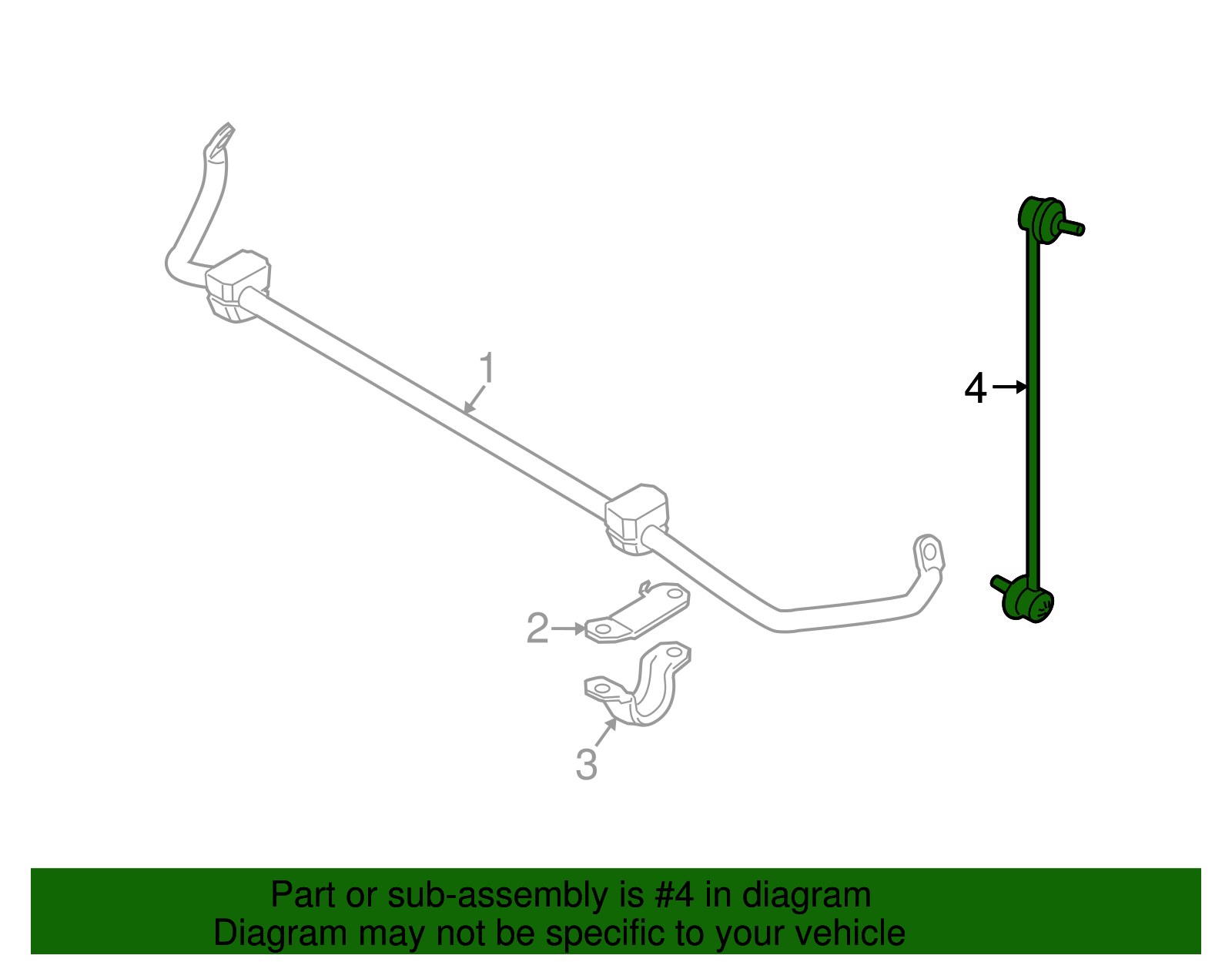 2009-2019 BMW | Stabilizer Link | 31356777319 | BMW OEM Parts Store