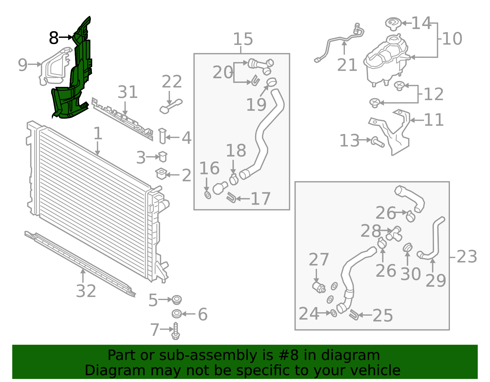 8W0121283BS Air Duct ? Audi | AutoNation Parts