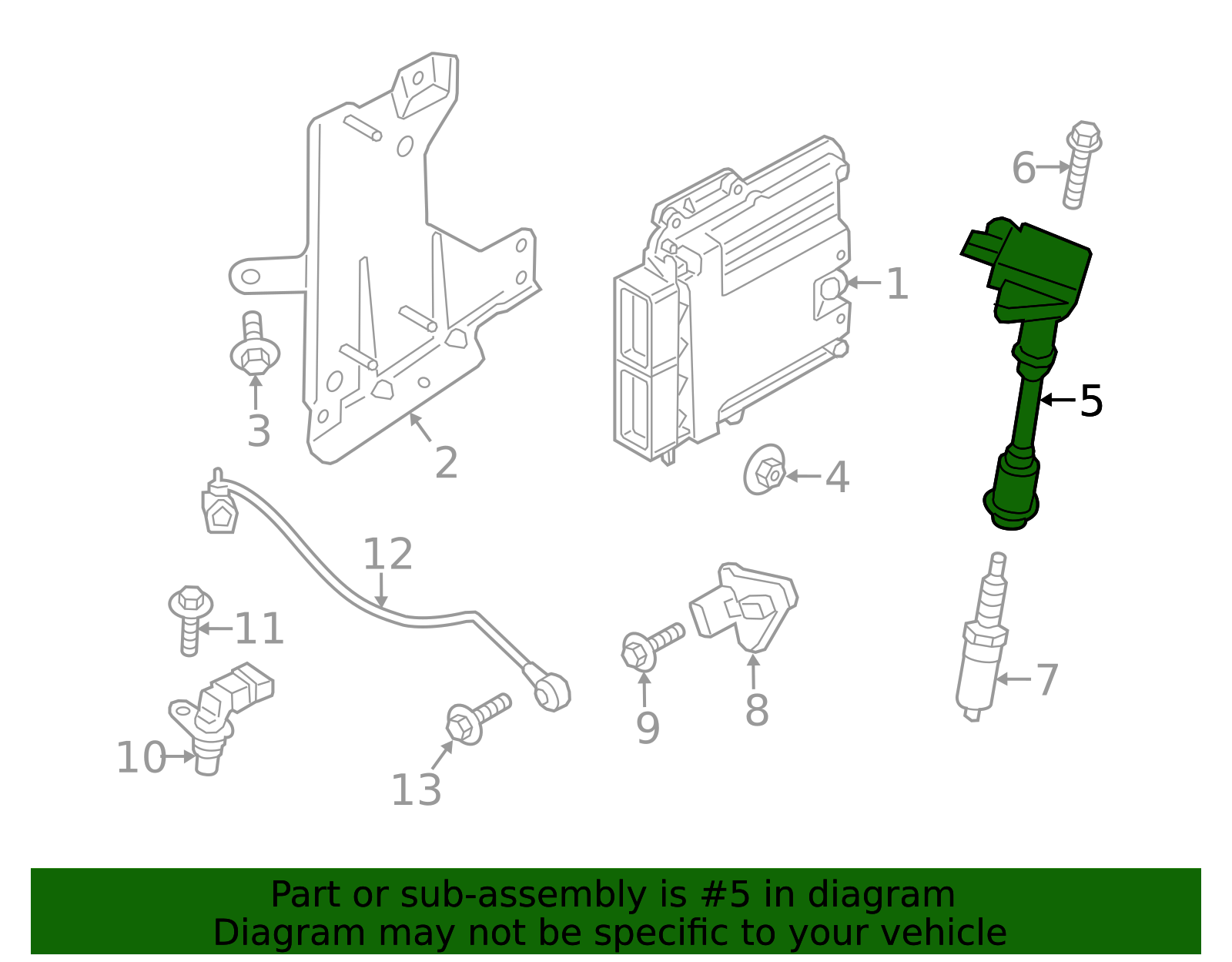 2014-2020 Ford Motorcraft™ Ignition Coil DG-554 | Awesome Parts Ford