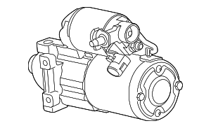 2014-2017 GM Starter 12740952 | Courtesy Parts