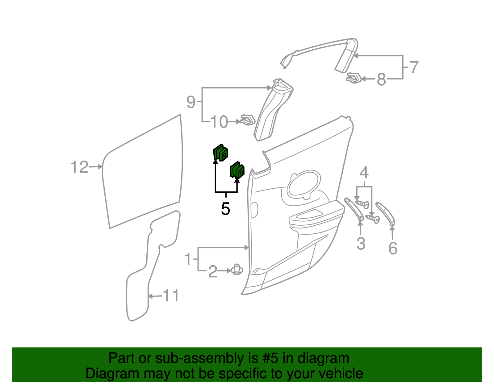 1995-2025 GM Nut 11609952 | OEM GM Parts