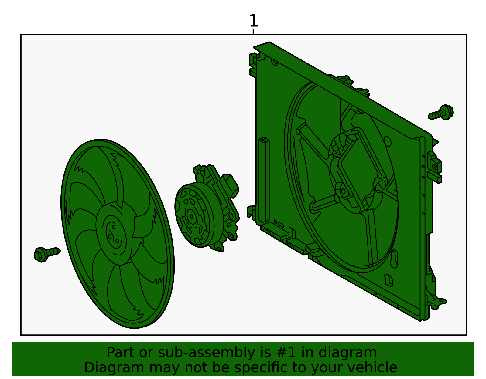 2023-2025 Toyota Crown Fan Assembly 16360-25041 | Toyota Parts Center