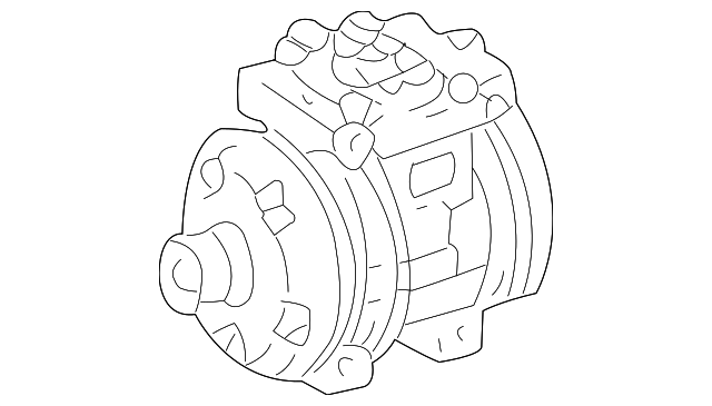 A/C Compressor 88320-60580-84 | Toyota Parts Center