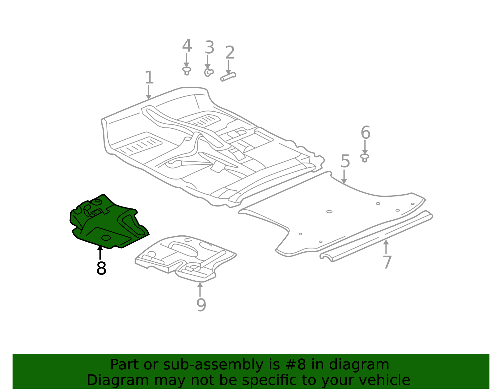 58561-42011 - Silencer - 2001-2005 Toyota RAV4 | Toyota Parts Delivered
