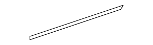 166-698-16-62 - Rear Molding 2012-2019 Mercedes-Benz | Mercedes-Benz ...