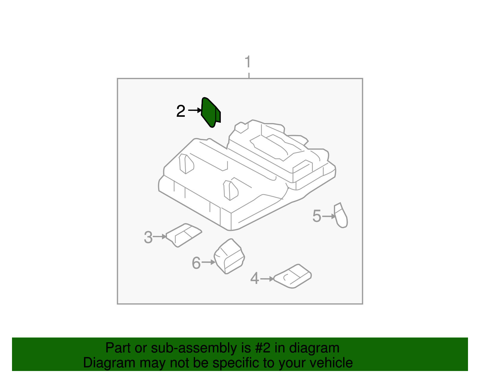 90084-46017 - Overhead Console Clip - 1998-2010 Toyota | OEM Genuine ...