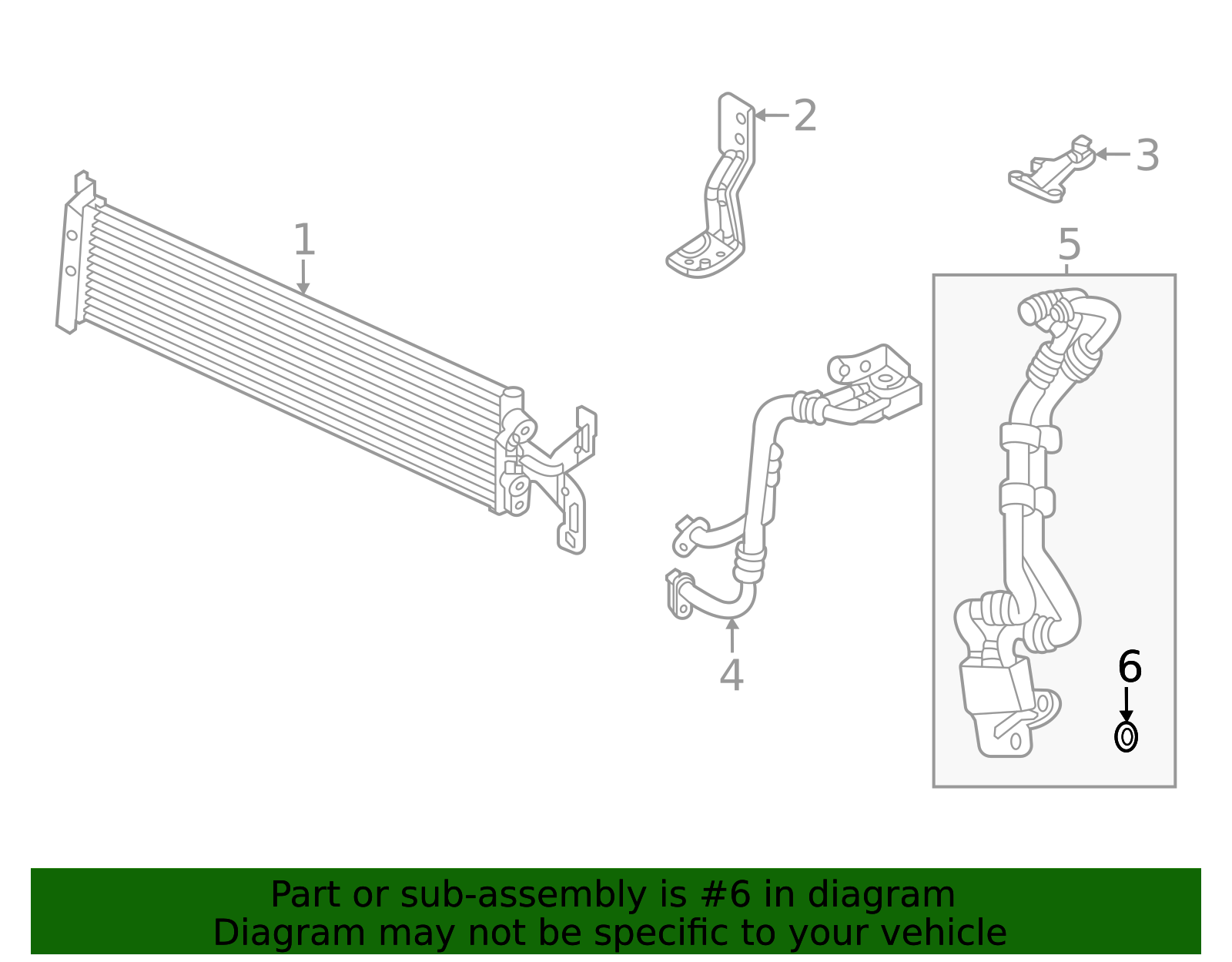 1997-2026 Audi Oil Cooler Line O-Ring N-906-660-03 | OEM Parts Online