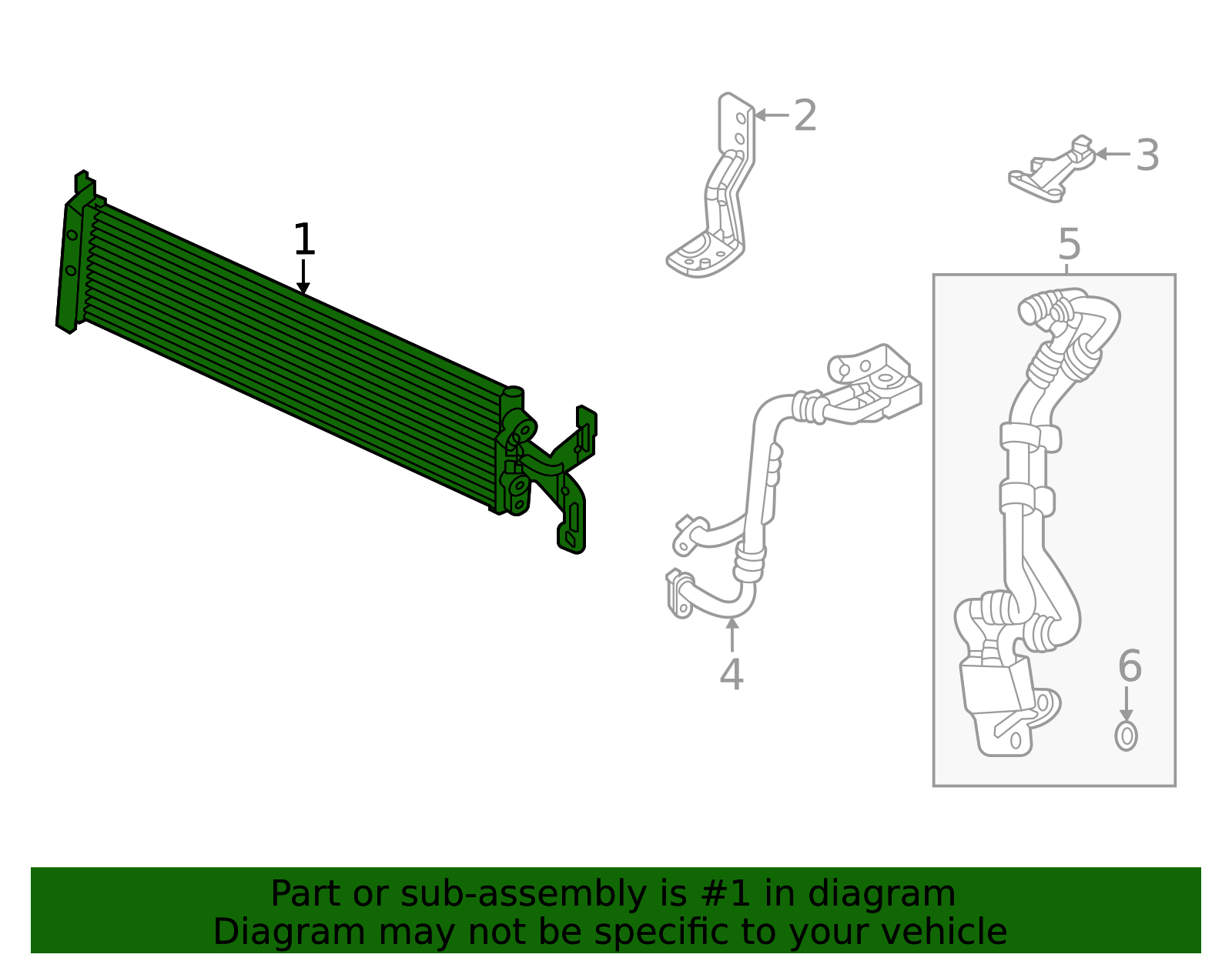 5QF-317-019-B - Trans Cooler 2019-2025 Audi Q3 | Audi OEM Parts Guy