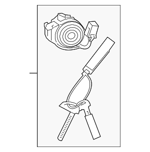 Genuine Ignition Lock Cylinder for 2018-2019 Hyundai Sonata | Part ...