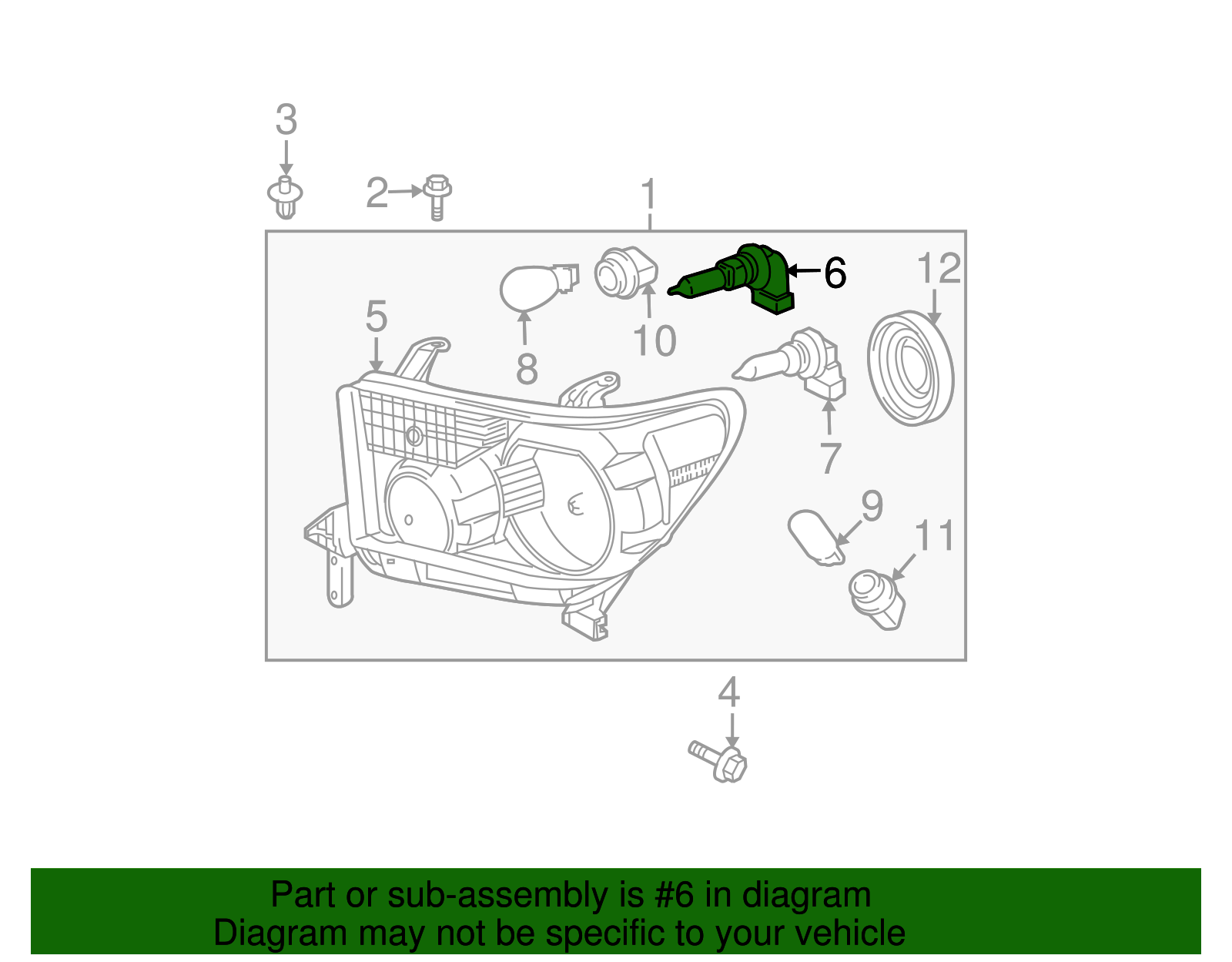 1991-2024 Toyota Bulb 90981-13046 | OEM Parts Online
