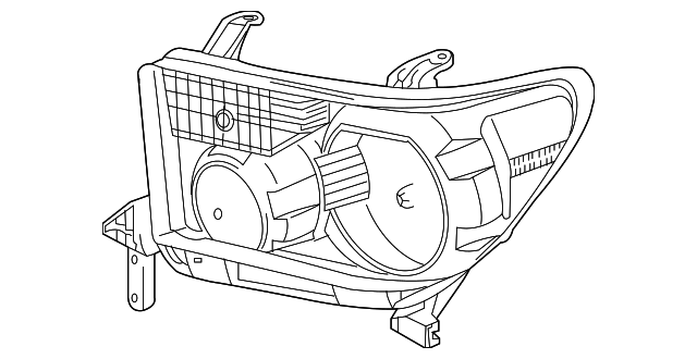 2007-2017 Toyota Headlamp Assembly - DRIVERS SIDE 81170-0C051 | Toyota ...