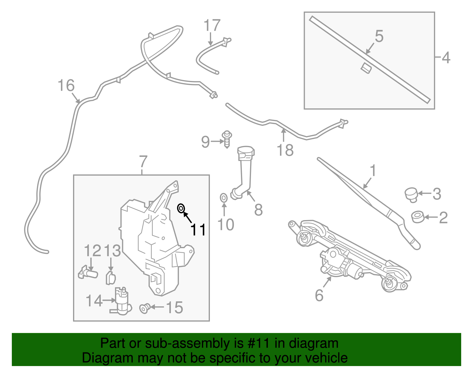 28982-3JA0B - Filler Tube Seal 2013-2023 Nissan | Nissan Parts ...
