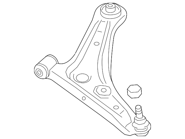 4013A310 - Lower Control Arm 2014-2024 Mitsubishi | Mitsubishi Direct Parts
